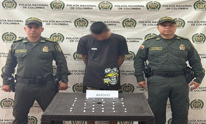 En Palermo se logra la captura de “Fidodido” con bazuco | Policía Nacional de Colombia